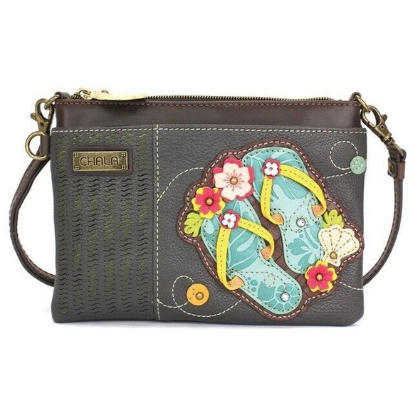 Chala | Bags | Chala Mini Lazer Cut Crossbody Purse Adjustable Strap ...